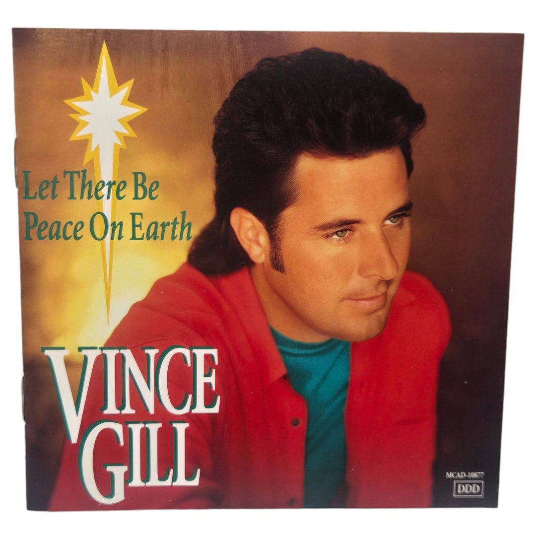 Vince Gill Let There Be Peace on Earth Christmas Album CD 1993 Vintage ...