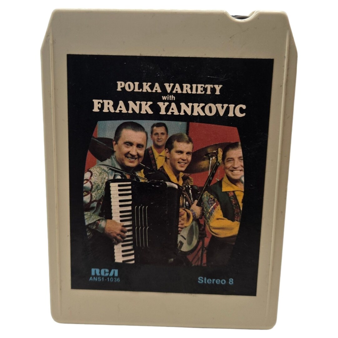 Polka Variety 8 Track Frank Yankovic RCA Stereo Accordion Music Vintage ...