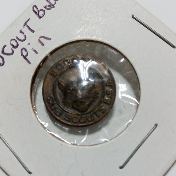 Boy Scouts Bobcat Cub Scouting Pin Collectible Vintag… - Gem