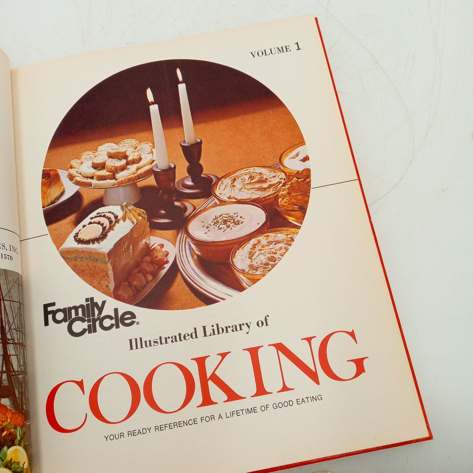 Family Circle Illustrated Library of Cooking Volume 1 1972 Recipe Book ...