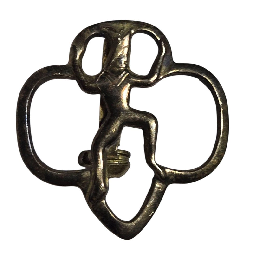 Girl Scout Brownie Jester Figure Pin Brooch Vintage Scouting Scouts - Etsy