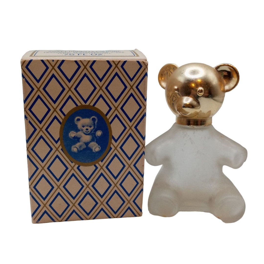 Teddy Bear Decanter Avon Sweet Honesty Vintage Cologne Perfume ...