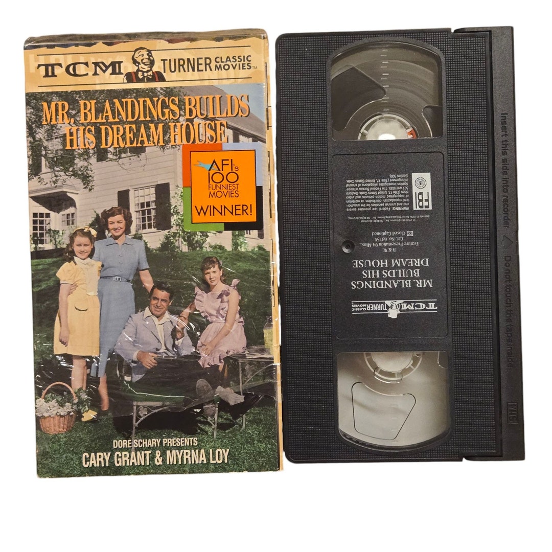 Mr Blandings Builds His Dream House VHS TCM Classic Movies Cary Grant ...