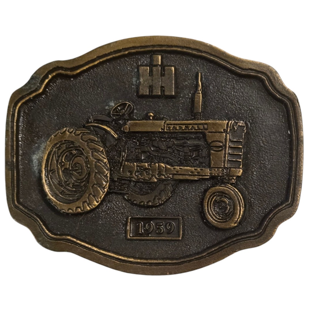 1959 Farmall Tractor Belt Buckle International Harvester Limited ...