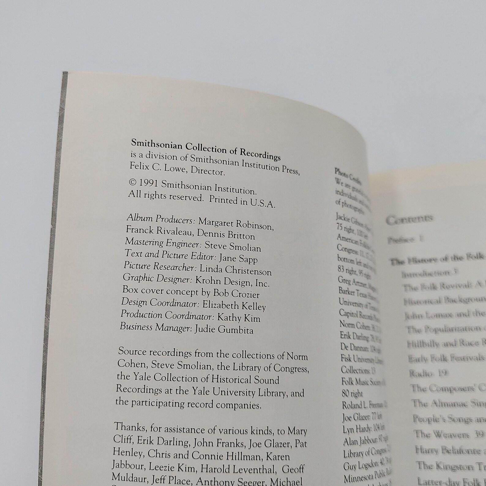Folk Song America Book 20th Century Revival Paperback 1991 Smithsonian ...