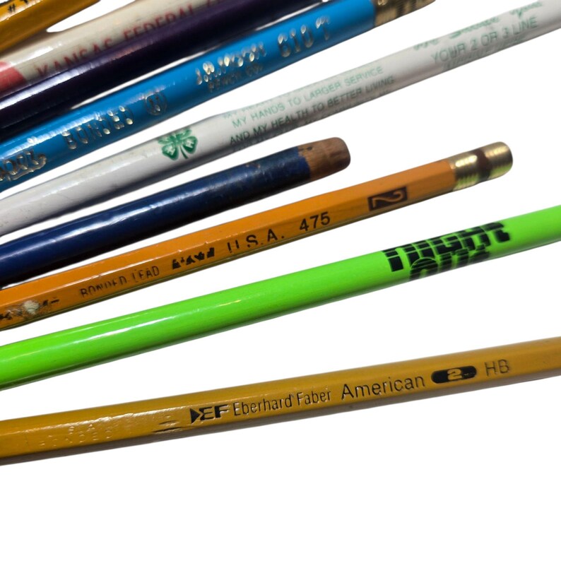 Instant Collection Lot of 15 Collectible Advertising Vintage Pencils - Etsy