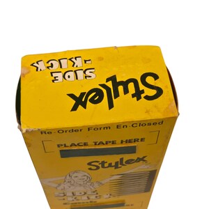 Stylex Side Kick Retail Display Box Full 102 Combs Deadstock 1980 Hair ...