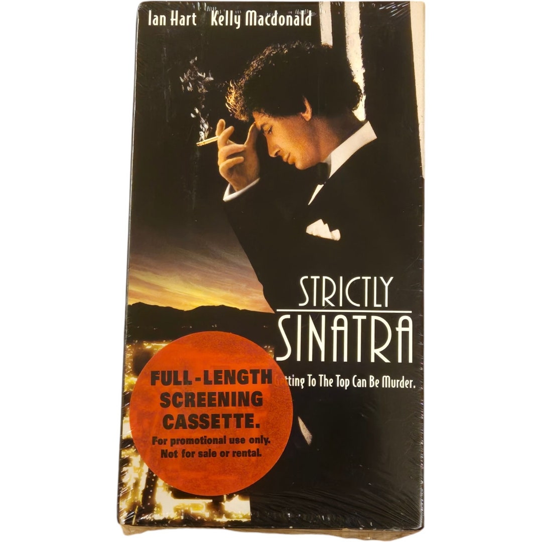 Strictly Sinatra VHS Promo SEALED Full Length Screening Screener 2001 Promo Ian Hart Kelly ...