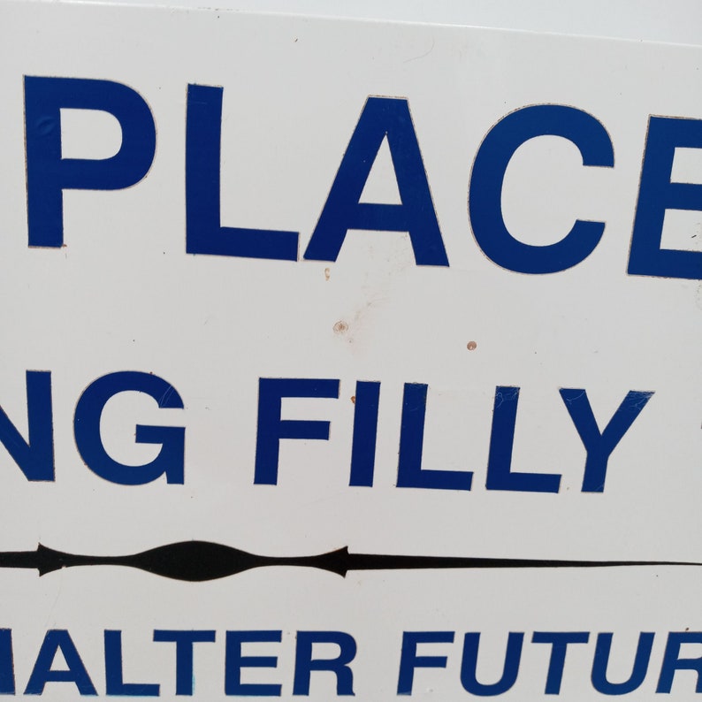 Indiana Halter Futurity Horse Show Sign 1st Place Filly - Etsy