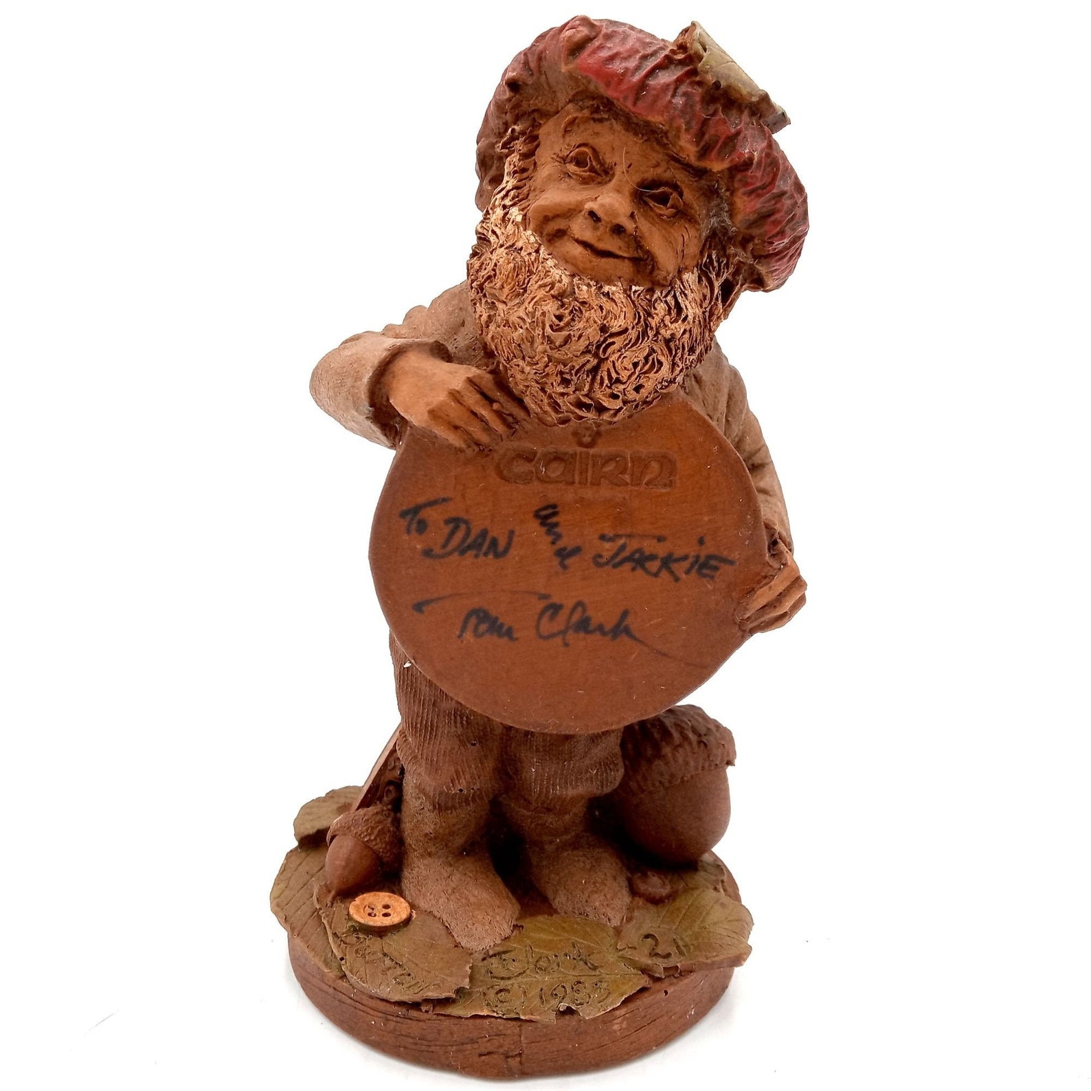 Tom Clark Gnome Buttons Signed Dated Numbered 1987 Collectible - Etsy