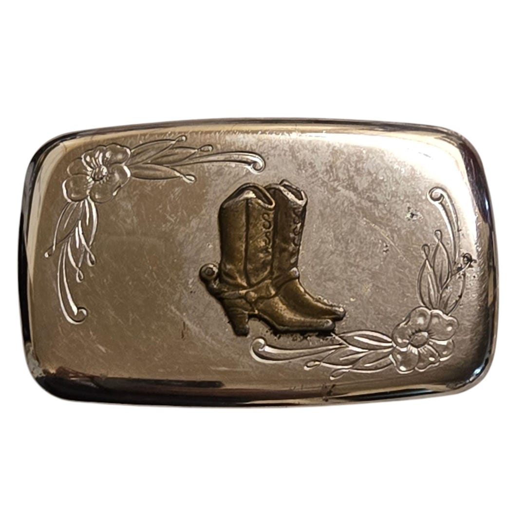 Cowboy Boots Belt Buckle Vintage Western Rodeo Country Rockabilly - Etsy