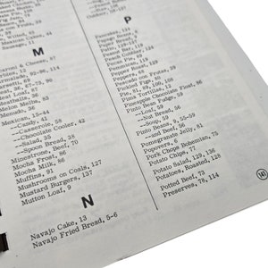 Arizona Cookbook AZ Recipe Book Vintage Indian Mexican Western Kitchen ...