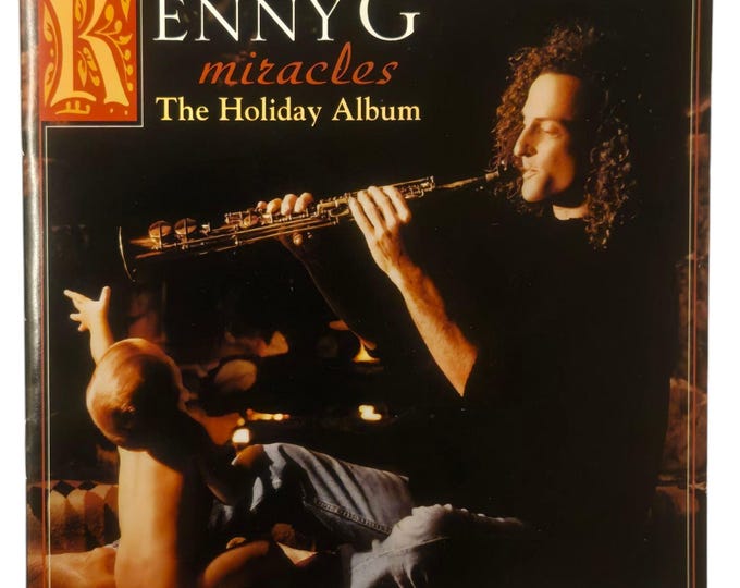 Kenny G Miracles the Holiday Album CD Christmas Music Brahms Lullaby ...
