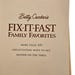Betty Crockers Fix It Fast Cookbook Family Favorites Recipe Book 2000 ...