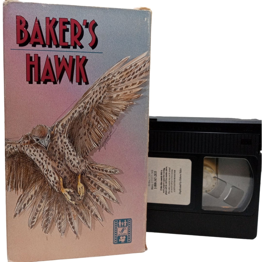 Bakers Hawk VHS Vintage Video Movie Burl Ives Clint Walker Western - Etsy