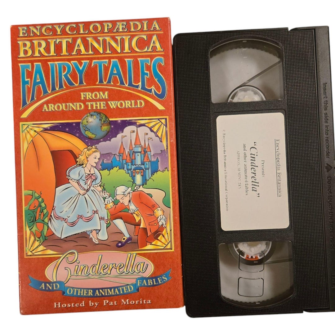 Cinderella and Other Animated Fables VHS Encyclopaedia Britannica Fairy ...