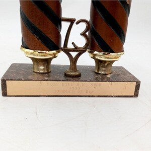 1973 Horse Show Trophy Rose Hill Kansas Vintage Collectible Statue ...