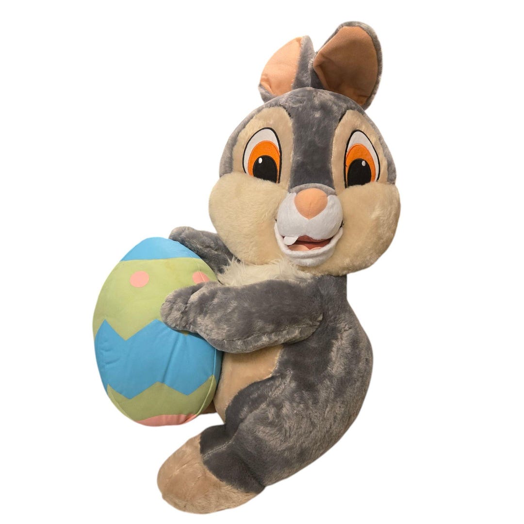 Disney Bambi Thumper Plush Bunny Rabbit Easter Egg 26 Inch Vintage ...