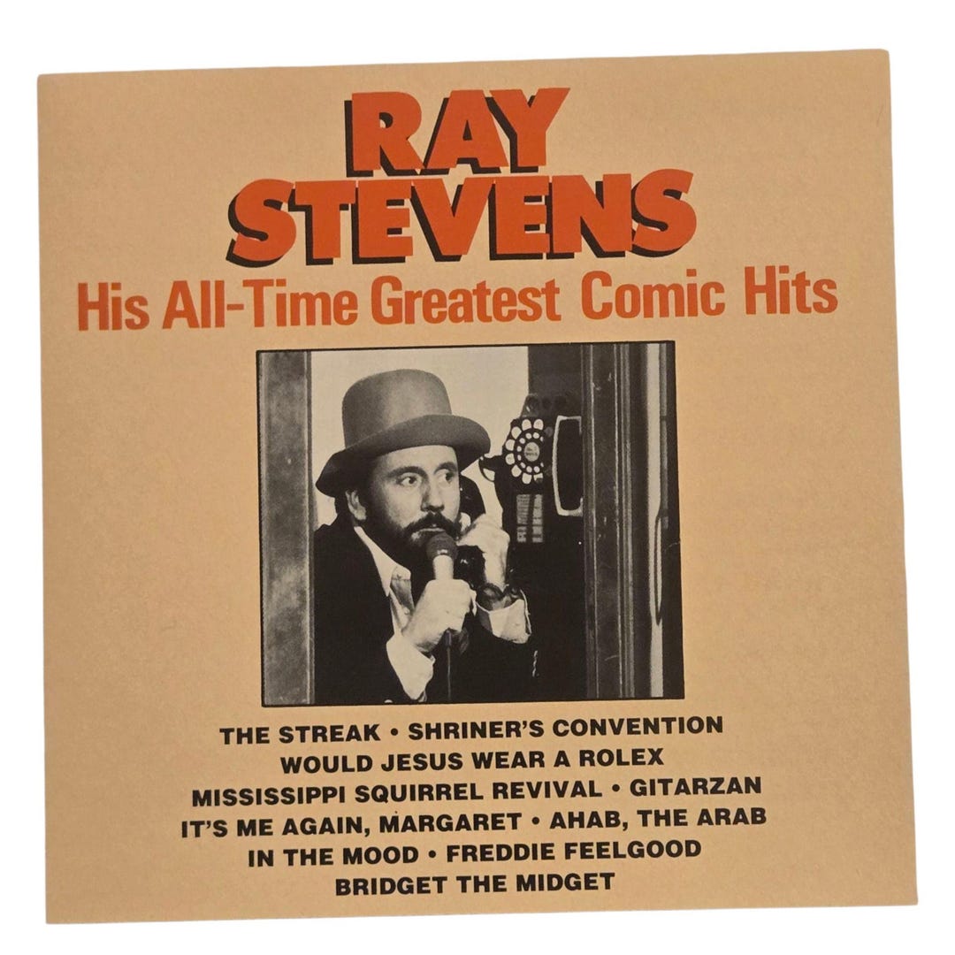 Ray Stevens His All Time Greatest Comic Hits CD the Streak Funny - Etsy