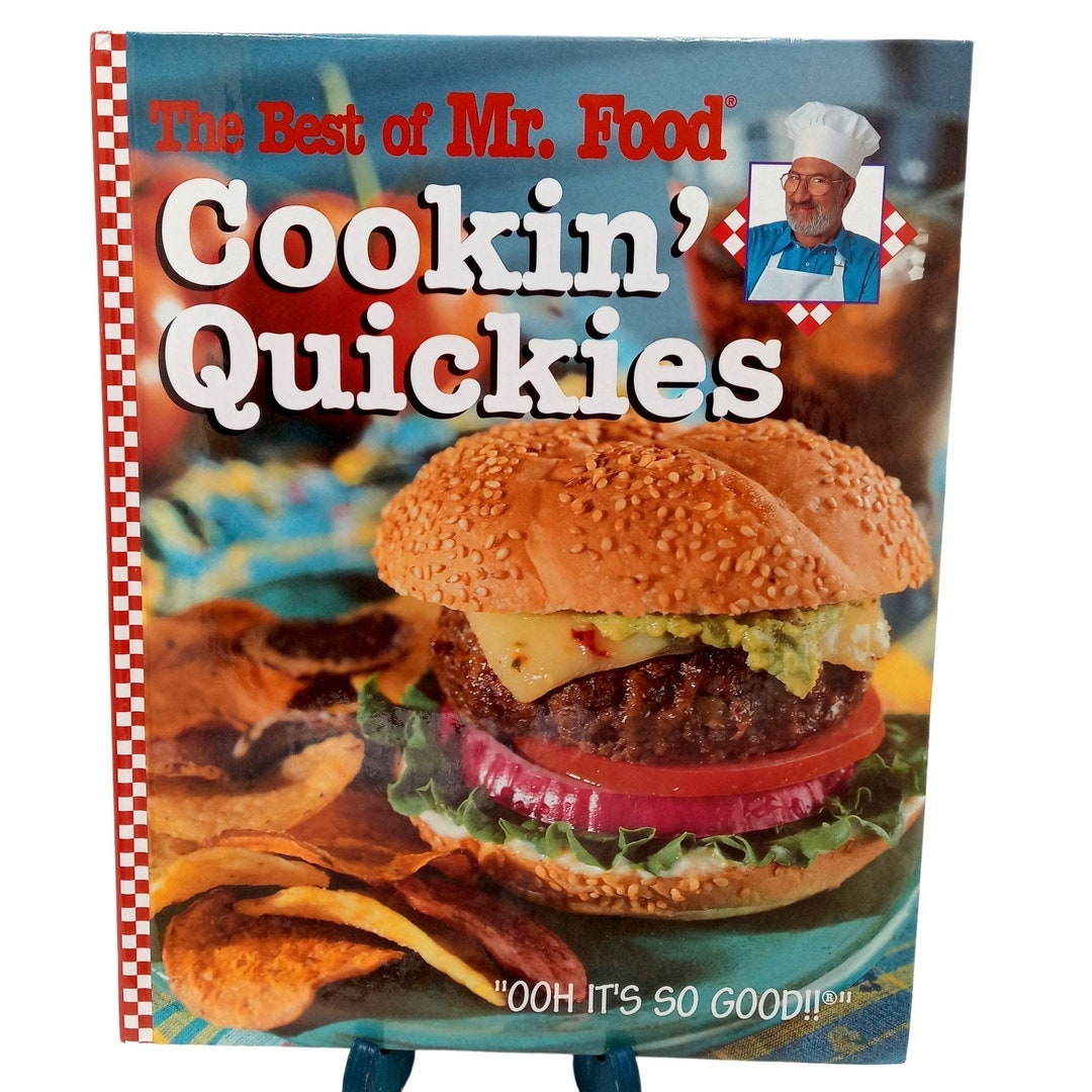 Cookin Quickies Best of Mr Food Cookbook Recipe Book Vintage 2002 - Etsy