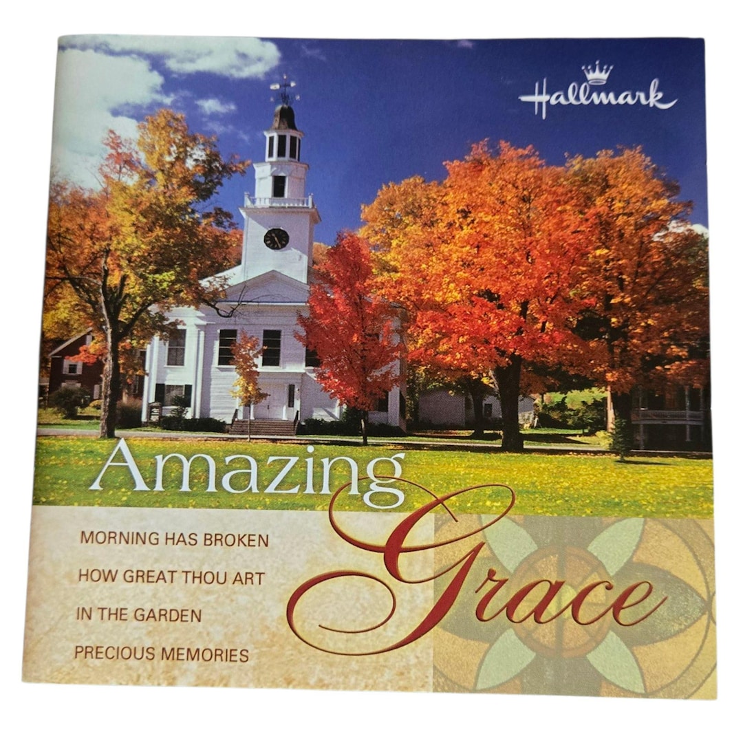 Amazing Grace CD by Hallmark Featuring Hymns Pianist Aaron Davis Piano ...