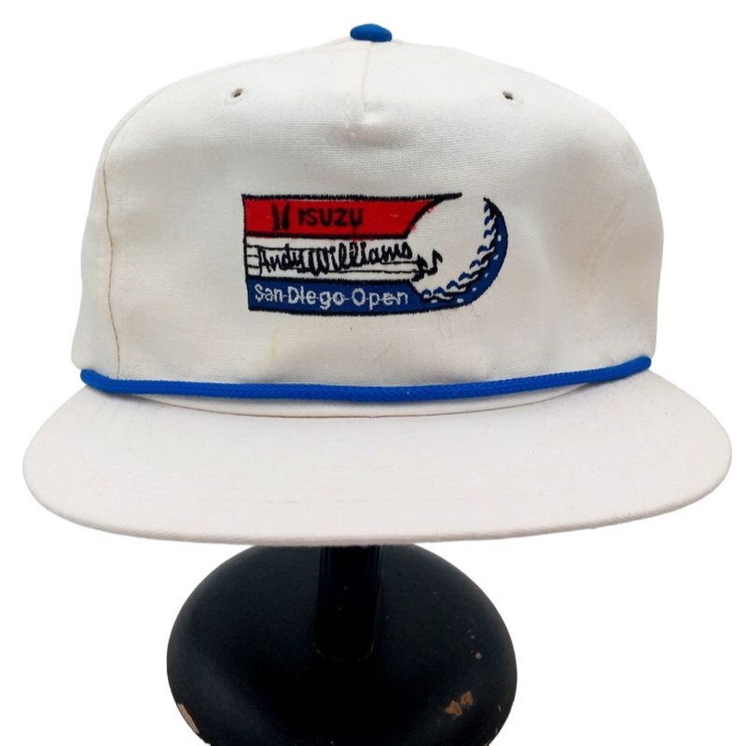 Vintage Isuzu Andy Williams San Diego Open Adjustable Cap Hat Golf ...