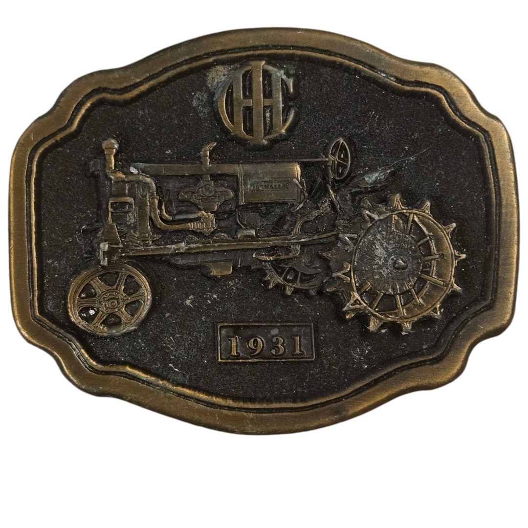 1931 Farmall Tractor Belt Buckle International Harvester Limited ...