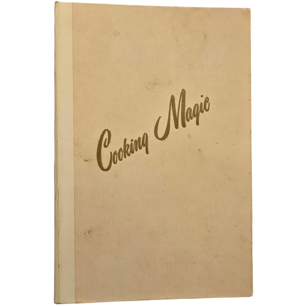 1960s Cooking Magic Cookbook Collection Vintage Step by Step Recipes ...