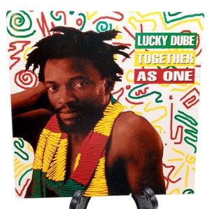 Lucky Dube Together as One CD Reggae Music 1993 Rare OOP Rasta Musician Etsy