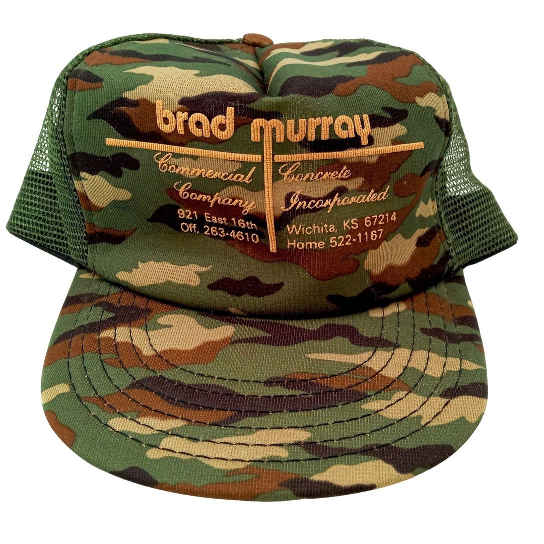 Brad Murray Concrete Camo Hunting Cap Camouflage Hat - Etsy