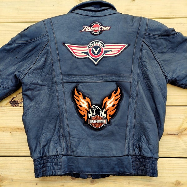 Black Harley Riders Patch - Etsy