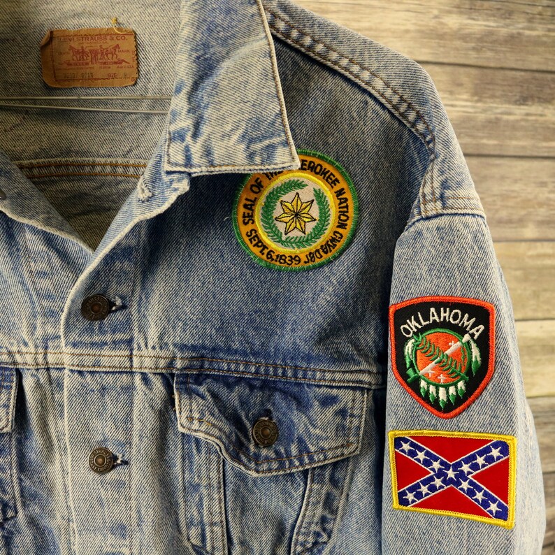 Levi Strauss Jean Jack Vintage Patches Alaska POW MIA Rt 66 - Etsy