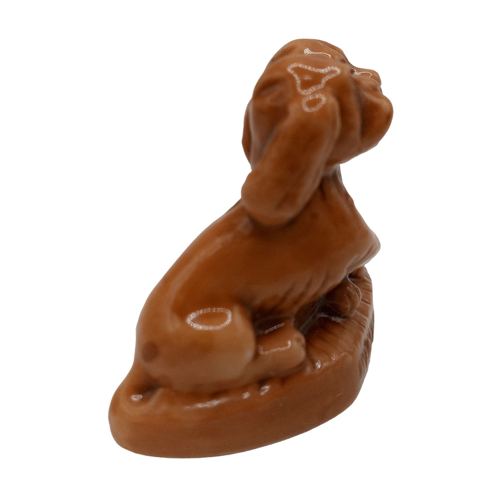 Wade England Dog Figurine Red Rose Tea Promo Vintage Dogs Brown ...
