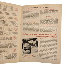 Vintage Aunt Jennys Old Fashioned Christmas Cookies 1952 Booklet Spry ...