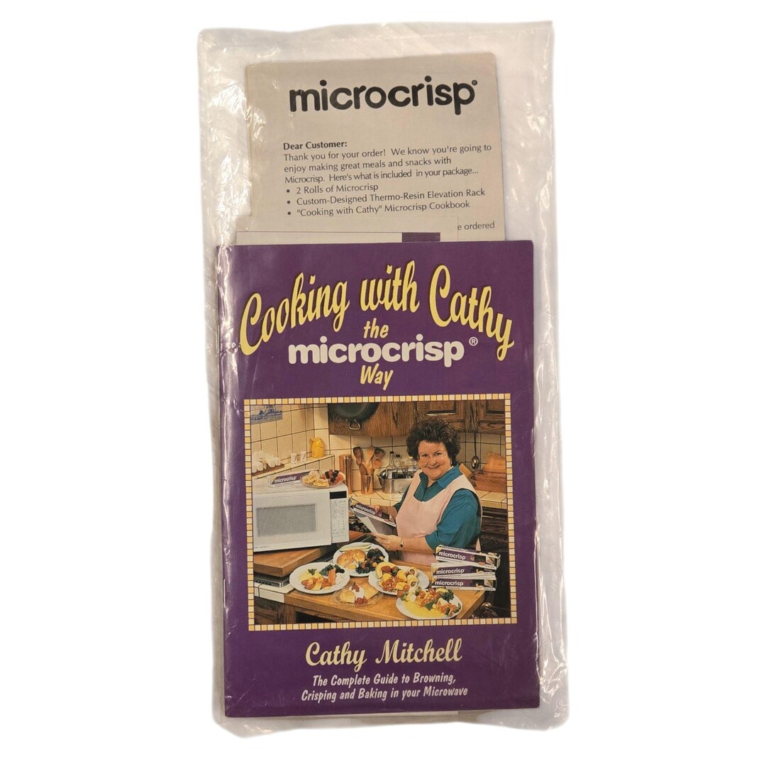 Cooking With Cathy the Microcrisp Way Cookbook 1993 Micro Crisp Recipe ...