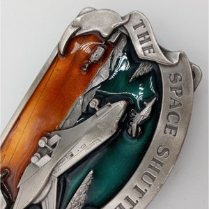 Space Shuttle Columbia Belt Buckle Vintage 1982 NASA Astronaut - Etsy