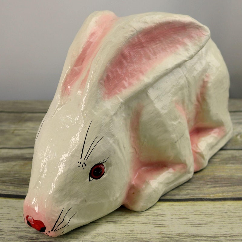 Paper Mache Bunny - Etsy