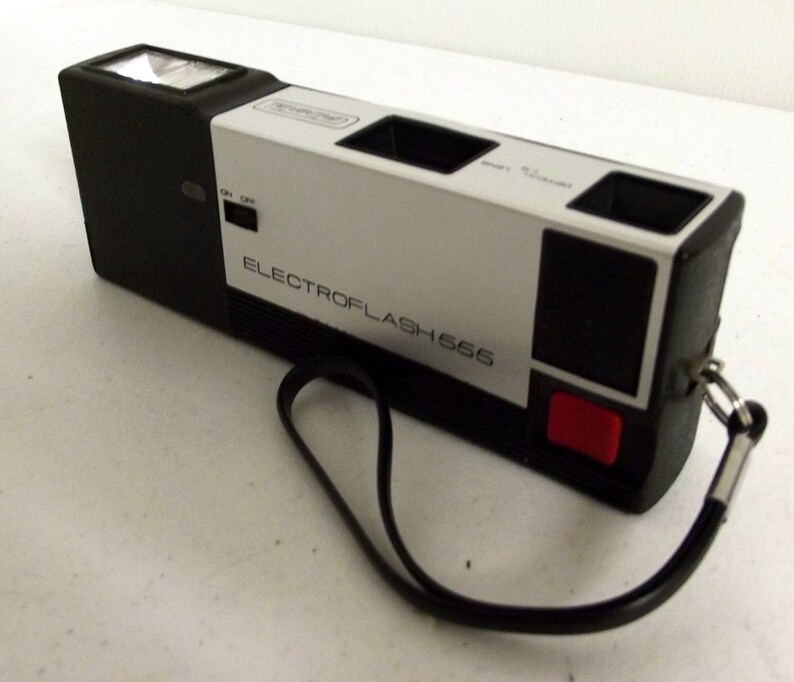 Continental ElectroFlash 555 vintage camera with holster case | Etsy