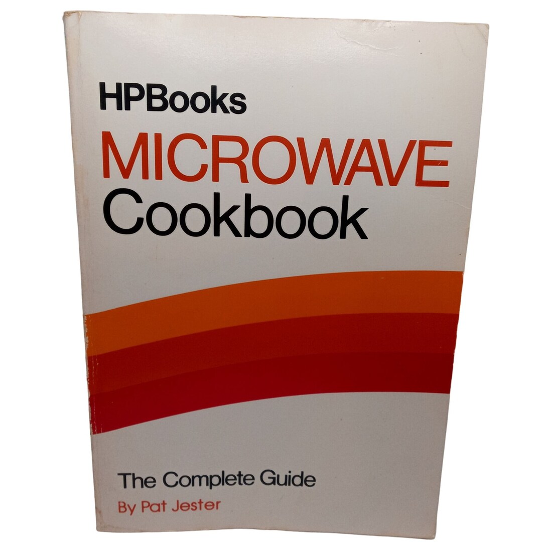 Microwave Cookbook Vintage Recipe Book Hpbook Retro Kitchen 1980s - Etsy
