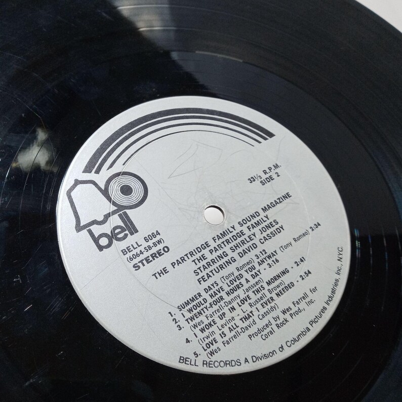 Partridge Family Sound Magazine LP Record Retro Music TV Pop Culture ...