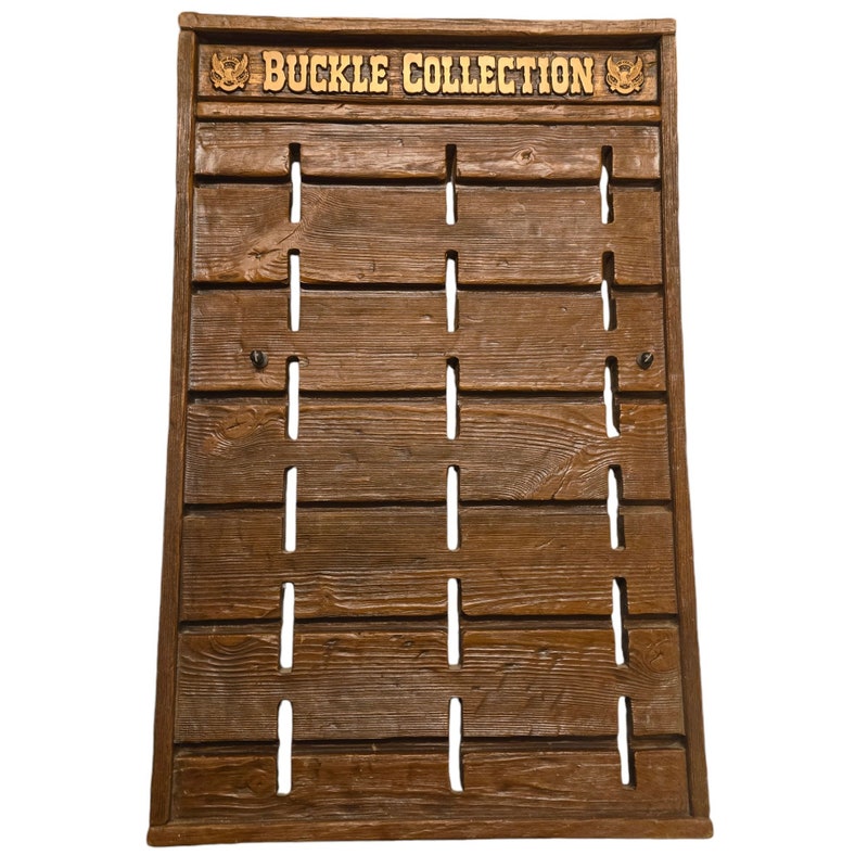 Rodeo Buckle Display - Etsy