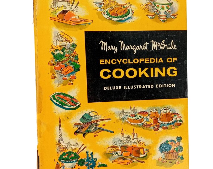Mary Margaret Mcbrides Encyclopedia of Cooking 1959 Cookbook Recipe ...