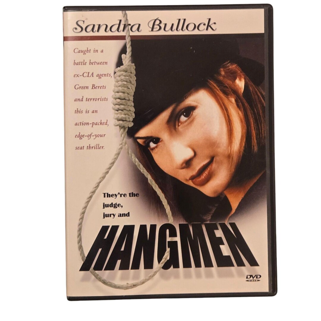 Hangmen DVD Sandra Bullock Movie Action Thriller Jake Lamotta - Etsy