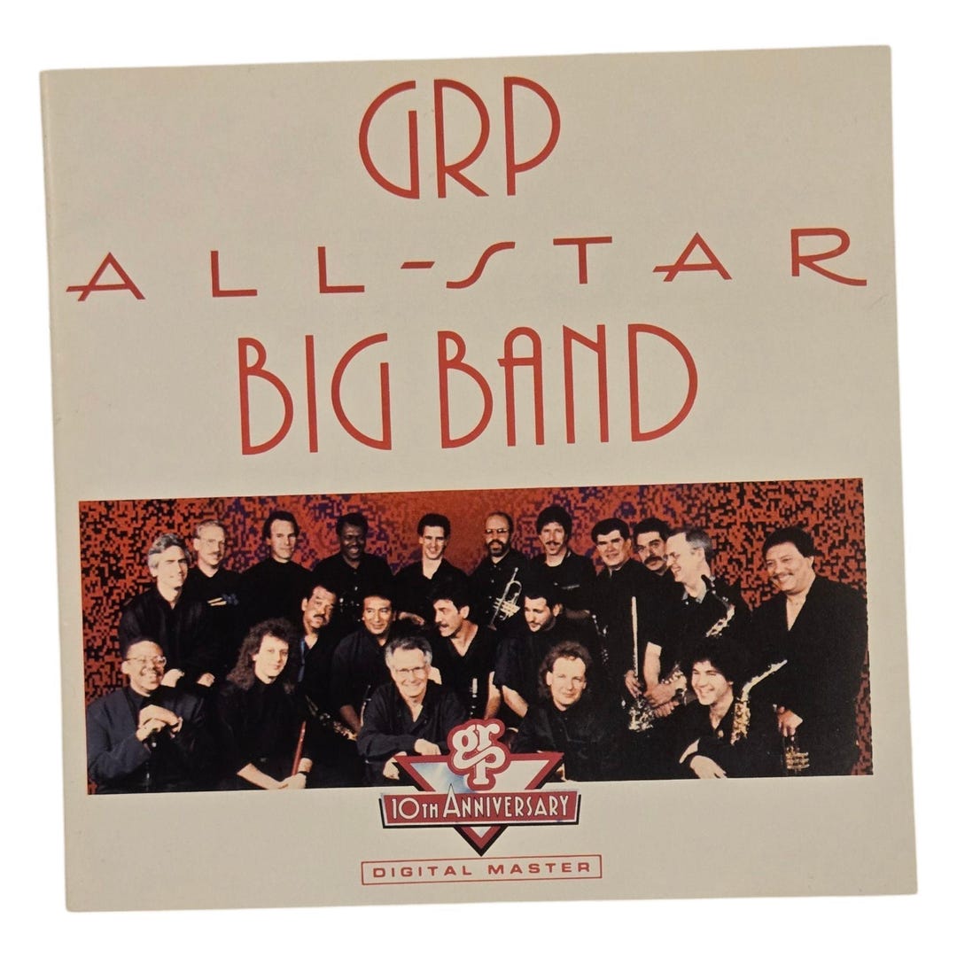 GRP All Star Big Band 10th Anniversary CD 1992 Jazz Music Vintage - Etsy
