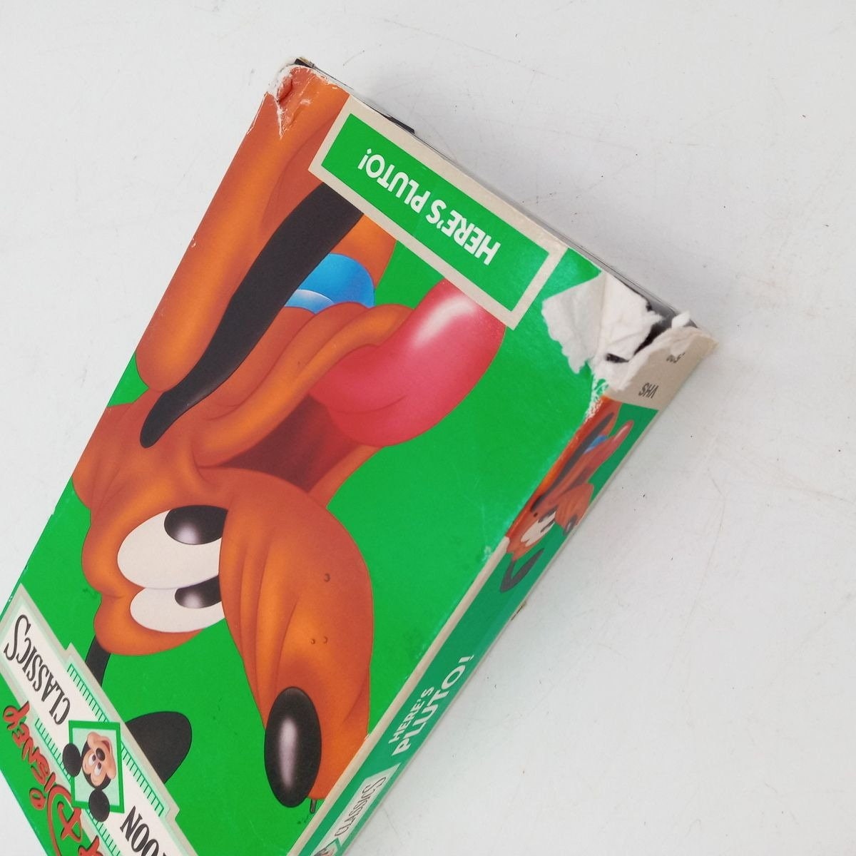 Walt Disney Cartoon Classics Heres Pluto Vhs Volume 5 Etsy Singapore