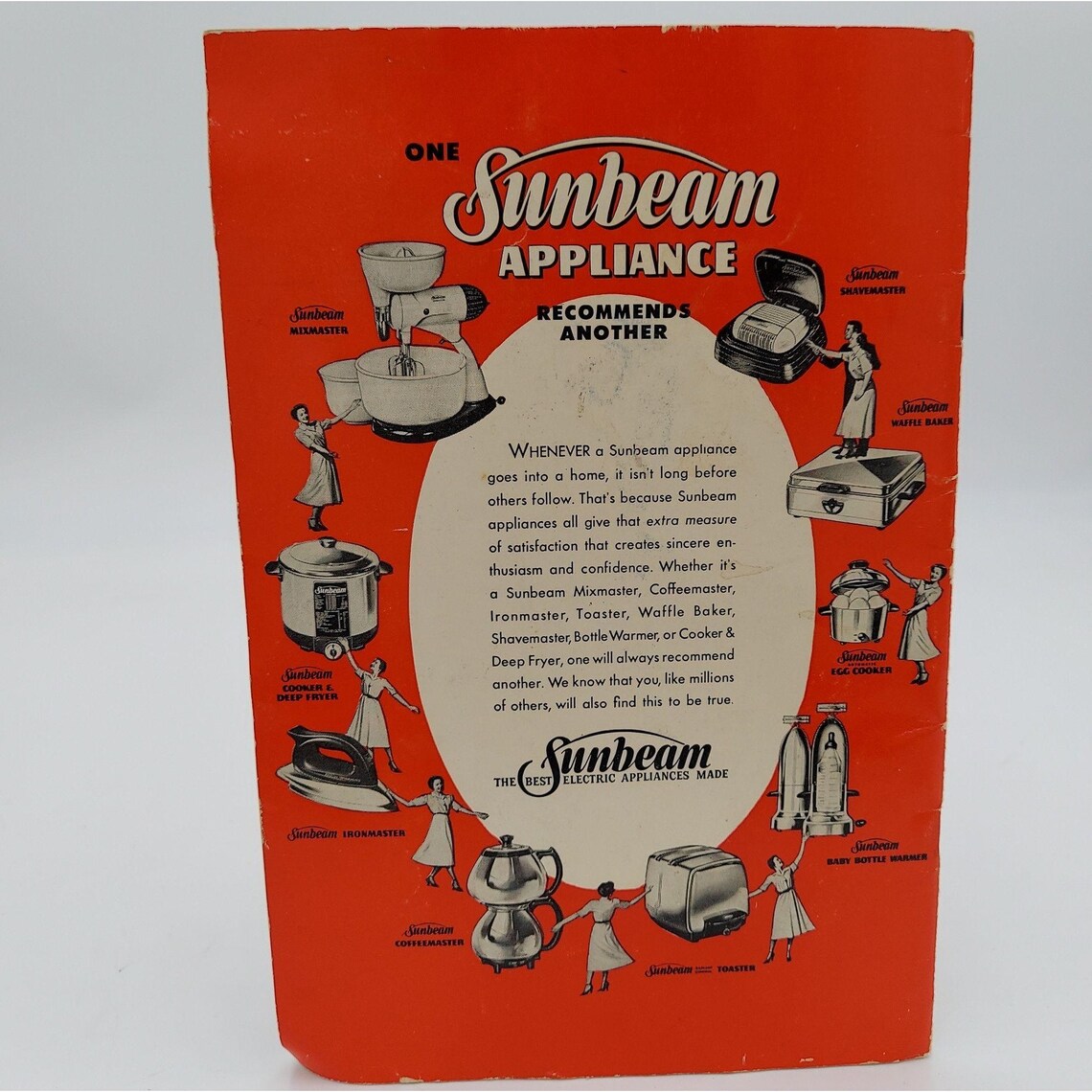 Vintage Sunbeam Cooker Deep Fryer Cook Guide Recipes Cookbook | Etsy