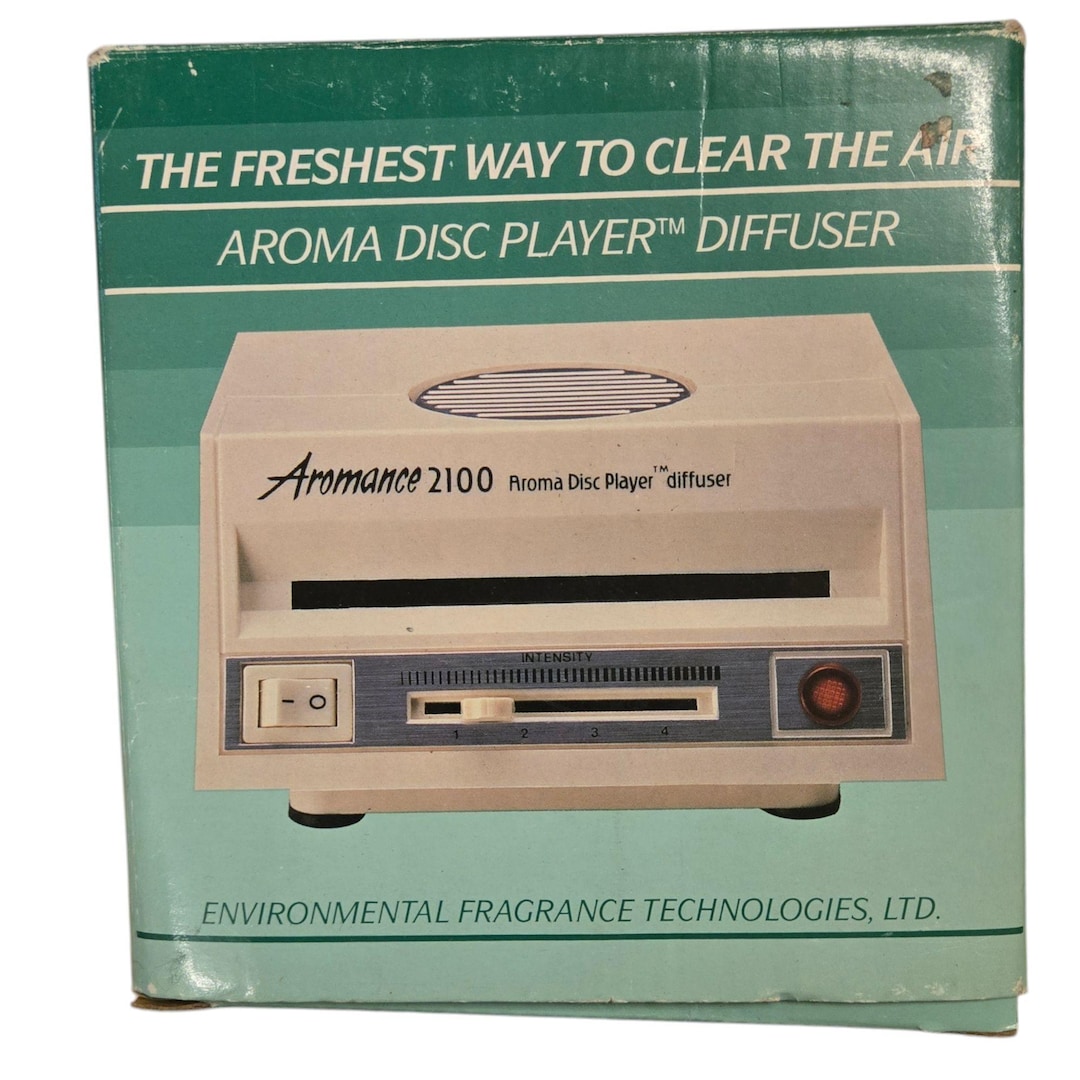 Aromance 2100 Aroma Disc Player Diffuser Vintage 1980s Technology ...
