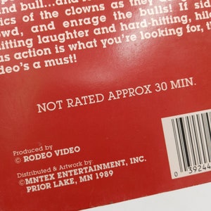 Rodeo Bloopers VHS Vintage Western Sports Bull Riding Video Funny - Etsy