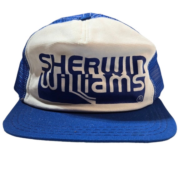 Vintage Sherwin Williams Snapback Mesh Trucker Hat Ca… - Gem