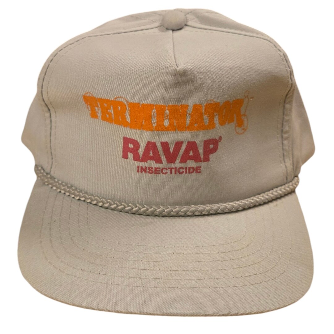 Vintage Terminator Ravap Insecticide Snapback Hat Adjustable Cap ...